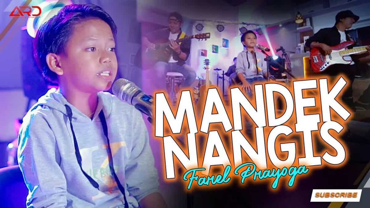 Lirik Lagu Mandek Nangis – Farel Prayoga | IndoTimes